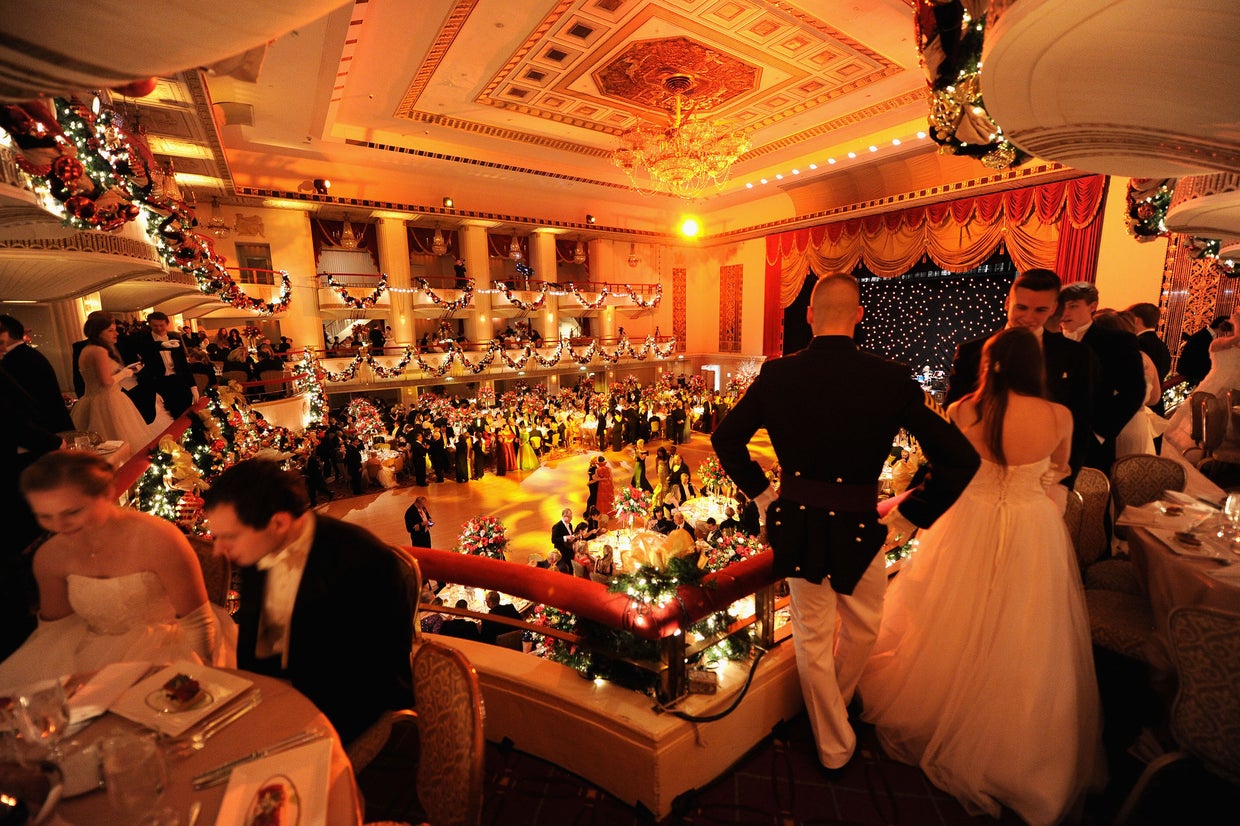 At the International Debutante Ball