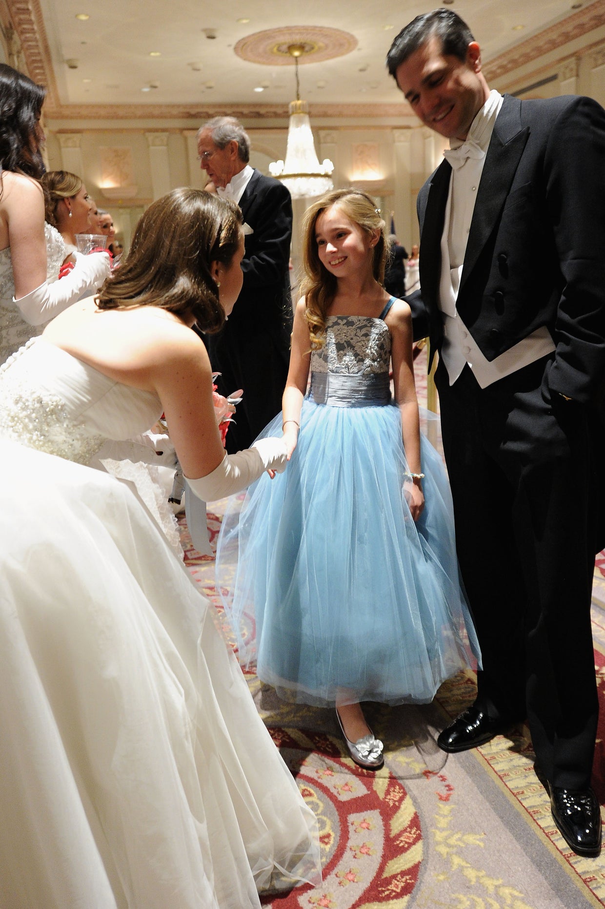 At the International Debutante Ball