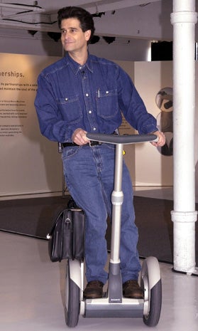 Famous people riding Segways