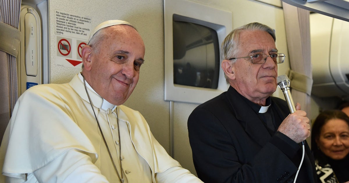 Pope Francis discusses contraception, Charlie Hebdo, travel plans - CBS ...