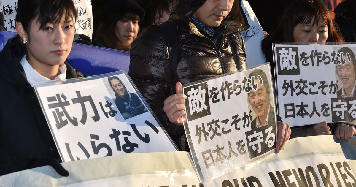 Horror, grief in Japan after ISIS apparently beheads hostage - CBS News
