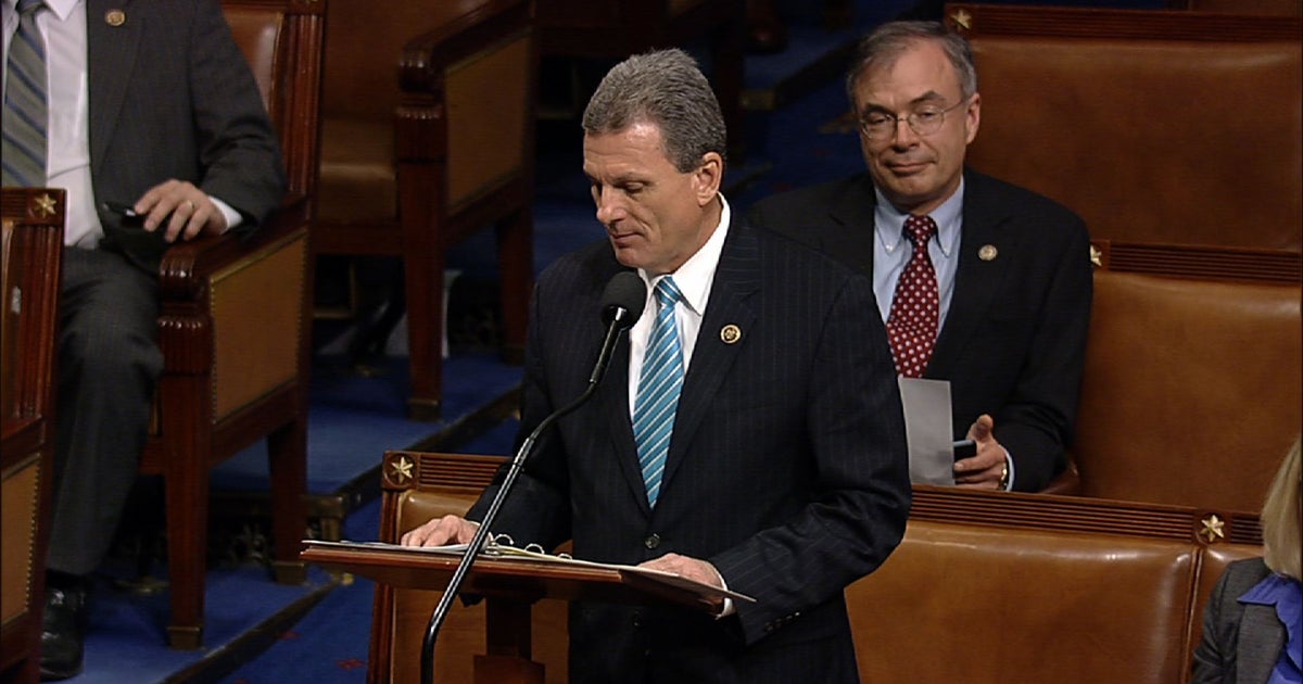 Who is this Maryland congressman winking at? - CBS News