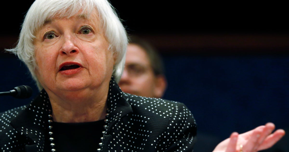 5 questions Janet Yellen can expect from Congress - CBS News