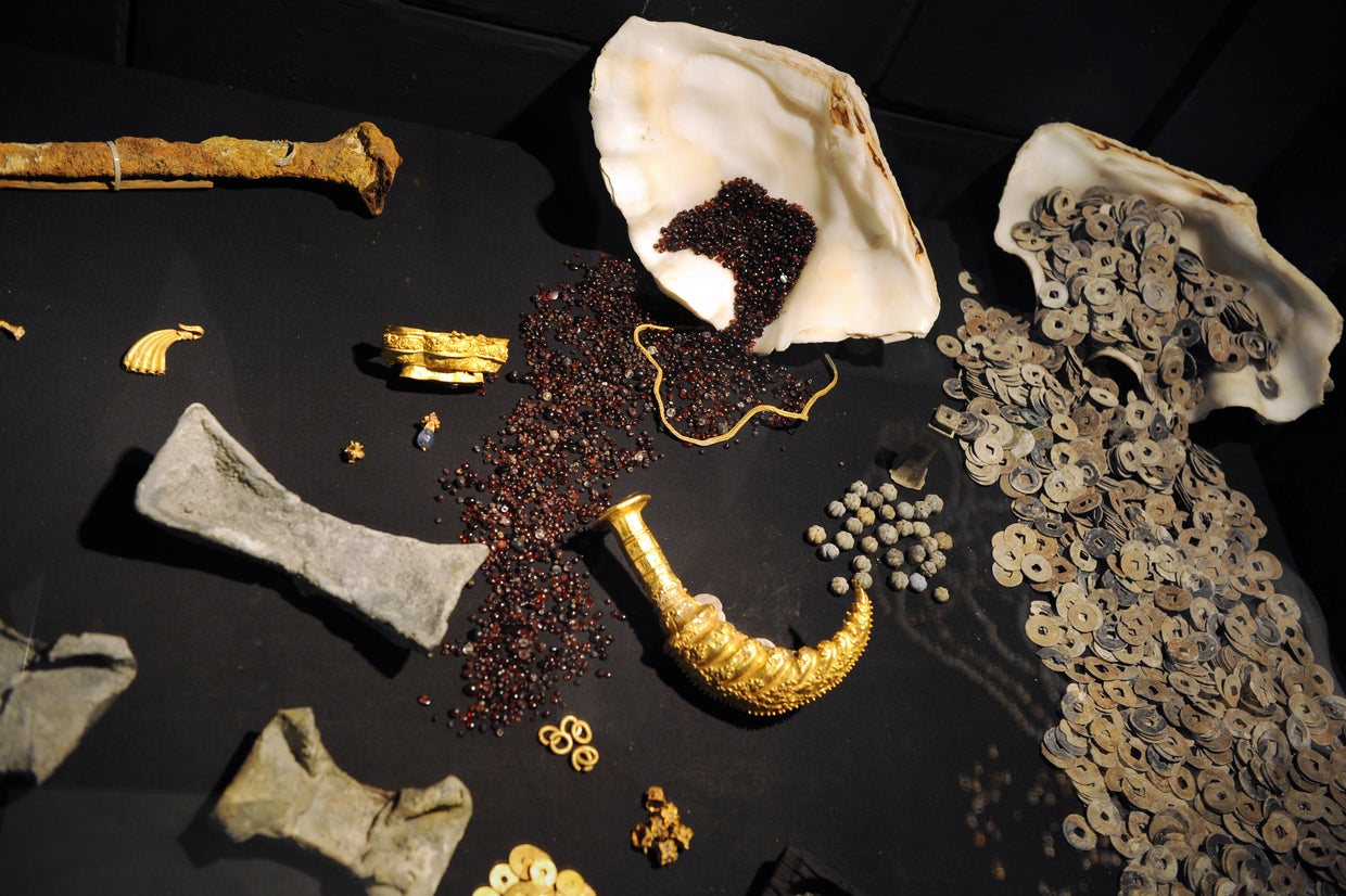 The fascinating treasures uncovered in shipwrecks