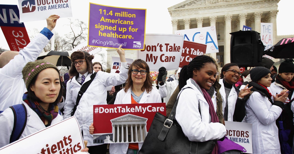 Obamacare case divides Supreme Court - CBS News