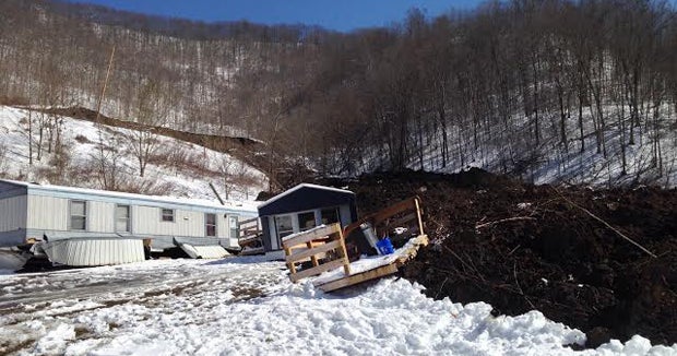 West Virginia mudslide forces dozens to evacuate - CBS News