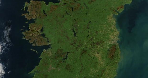 Happy St. Patrick's Day from NASA: Ireland from space - CBS News