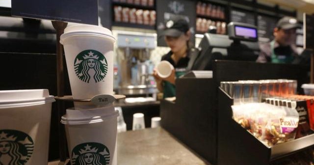Starbucks breakdown shows how registers have evolved - CBS News