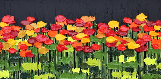 The works of blind artist Jeff Hanson