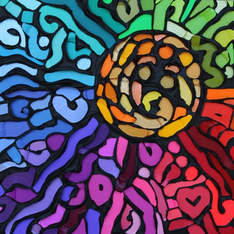 The works of blind artist Jeff Hanson