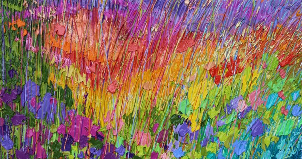 The works of blind artist Jeff Hanson