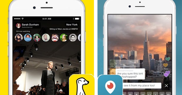Meerkat vs. Periscope, a live stream video showdown - CBS News