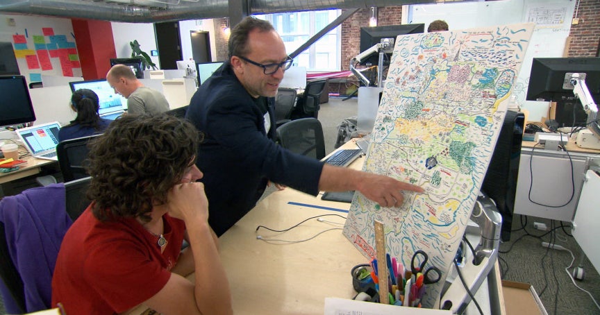 Wikipedia cofounder Jimmy Wales on 60 Minutes - CBS News