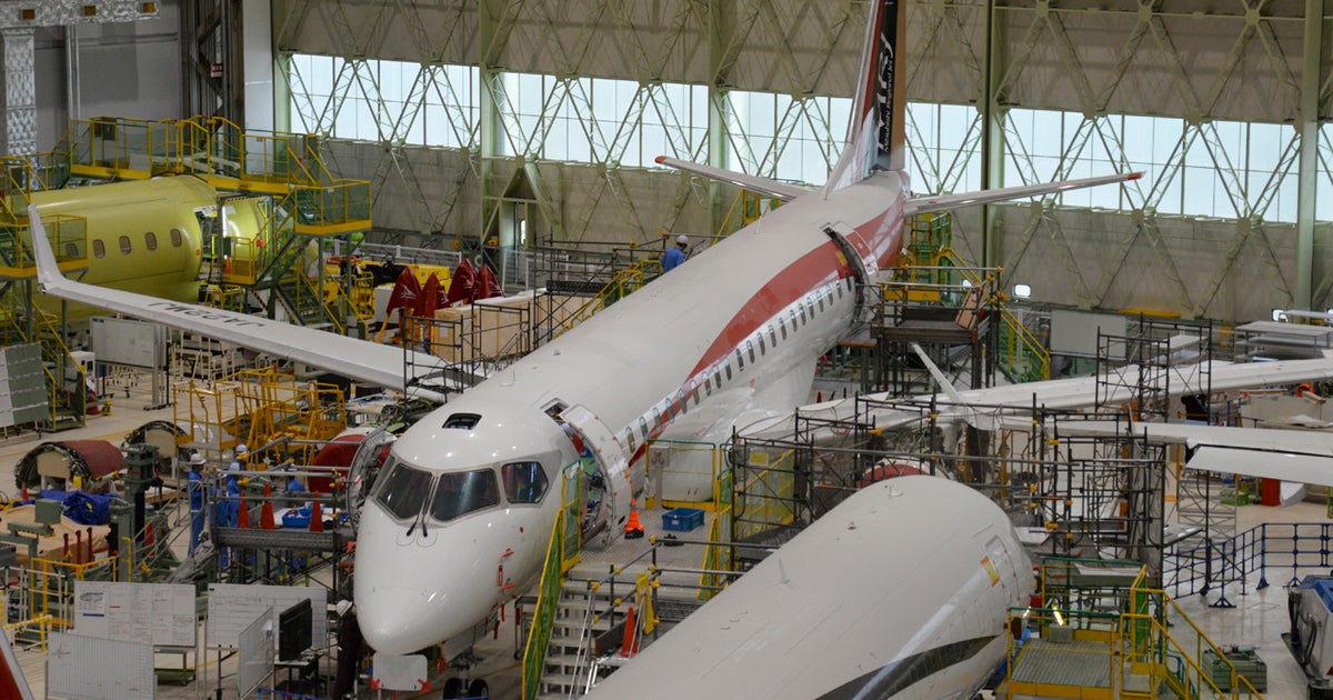This Japanese powerhouse sets sights on niche in aircraft sector - CBS News