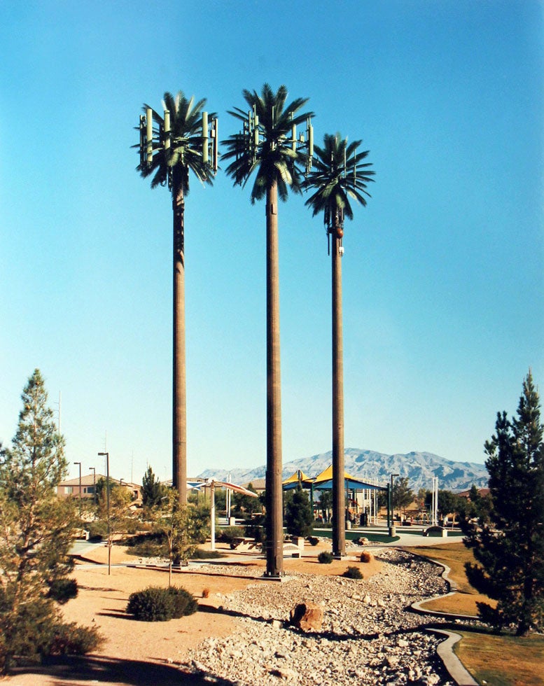 Photographer Robert Voit's "New Trees" are really cell phone towers