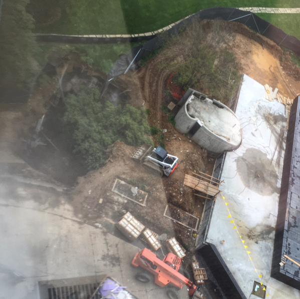Watergate parking structure collapses