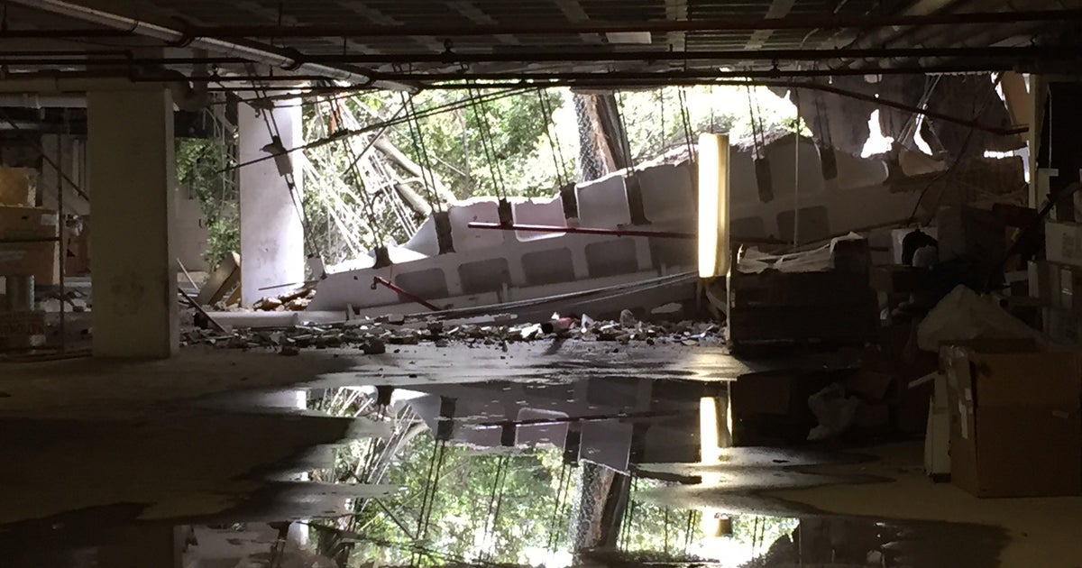 Watergate parking structure collapses