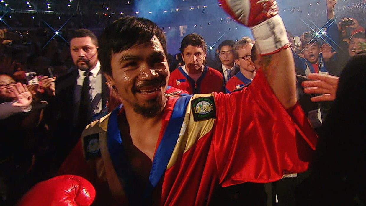 Manny Pacquiao in 2010: I'm the greatest boxer ever - CBS News