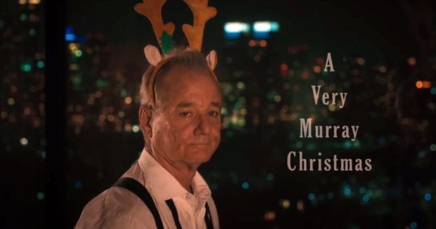 First look: Bill Murray in Netflix's "A Very Murray Christmas" - CBS News