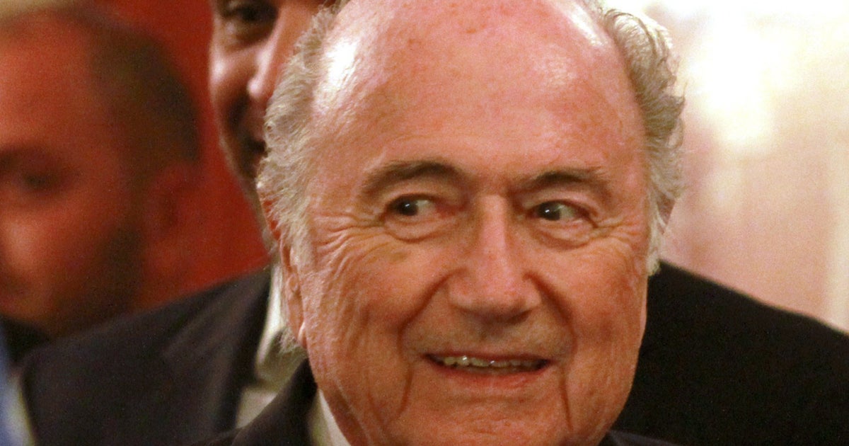 Sepp Blatter: We "welcome" arrest of corrupt FIFA members - CBS News