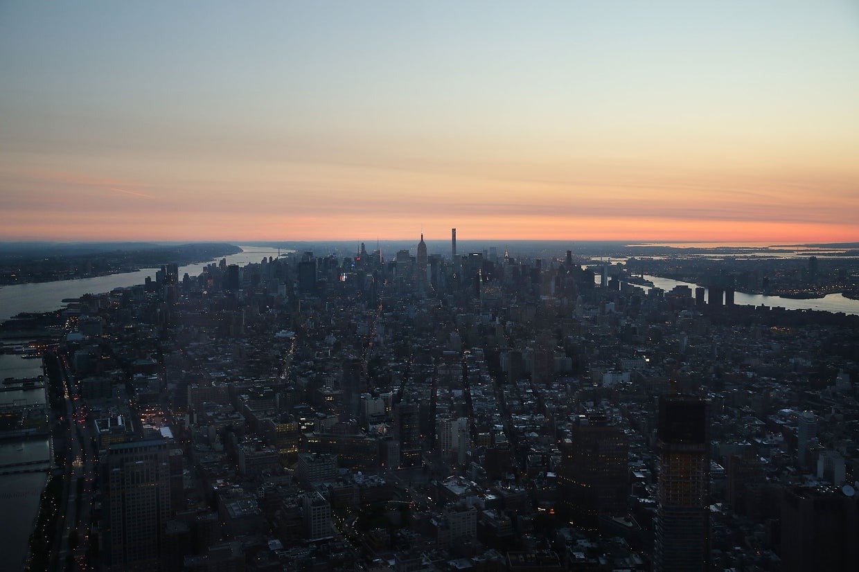 Breathtaking views from One World Observatory