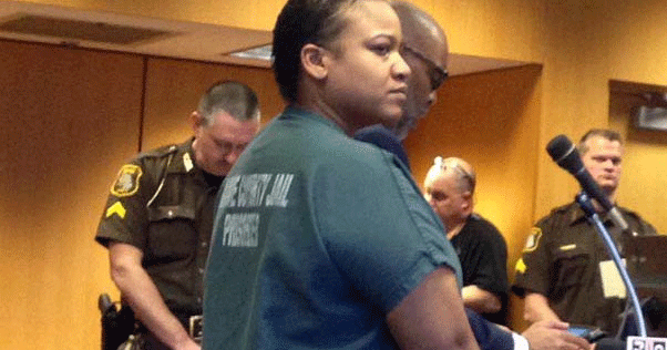 Mitchelle Blair, Detroit mother whose kids were found in freezer, cries ...