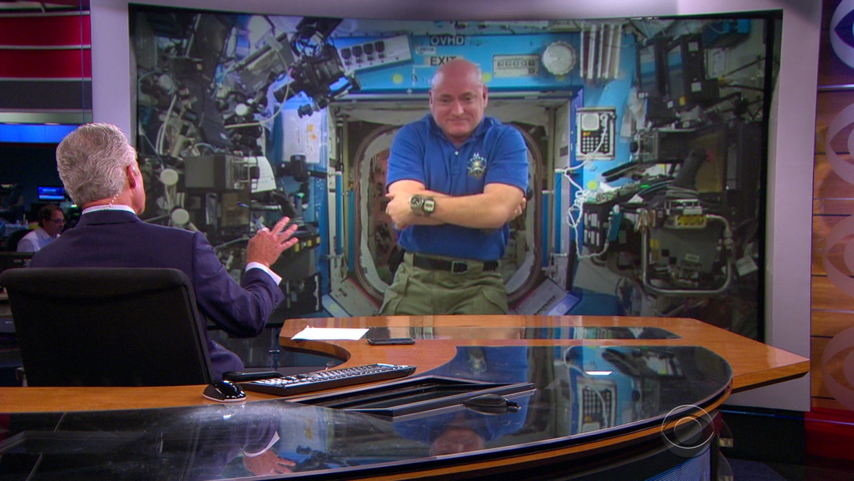 NASA astronaut Scott Kelly on life aboard the space station - CBS News