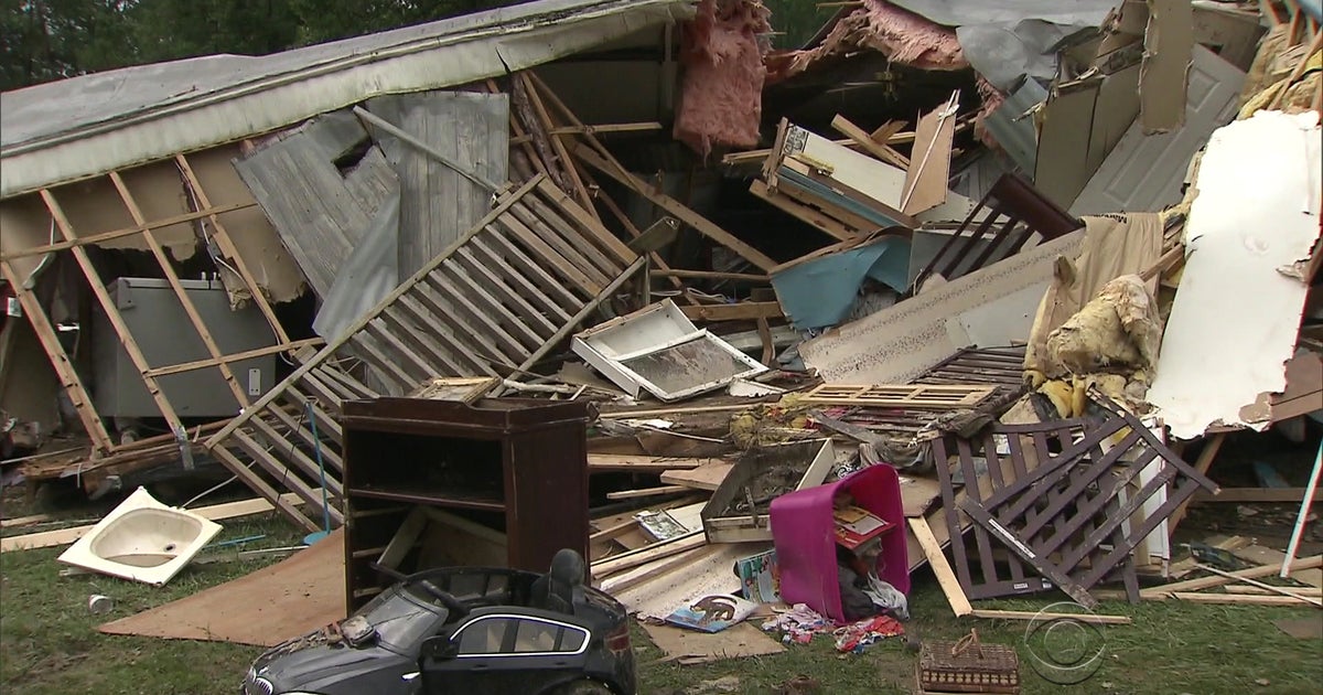 Severe storms tear through Midwest - CBS News