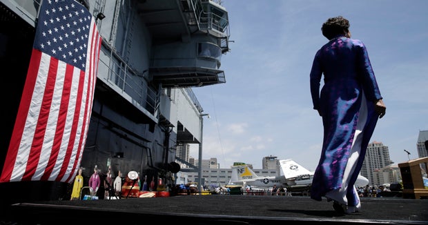 USS Midway in San Diego, California, evacuated over fire on historic ...