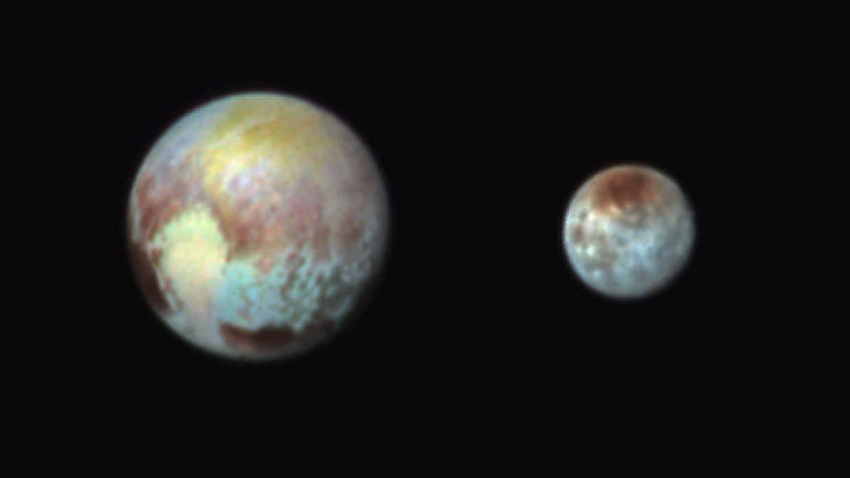 Lowly Pluto astonishes: photos from New Horizons
