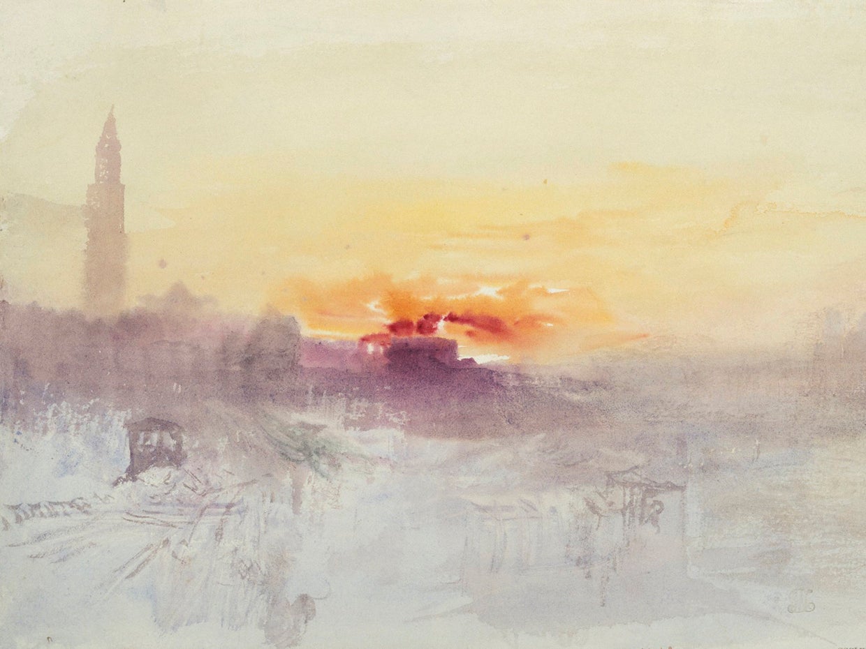 Fire, sea, storms: The art of J.M.W. Turner
