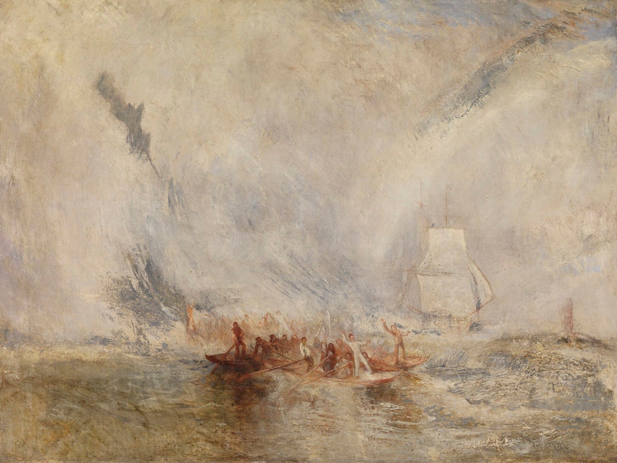 Fire, sea, storms: The art of J.M.W. Turner