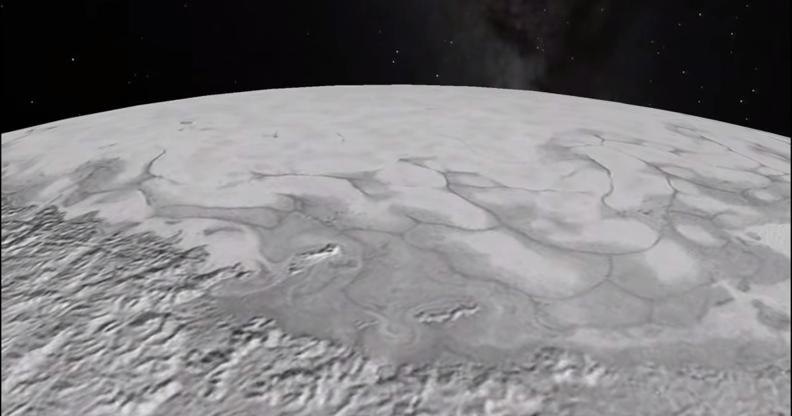 Awe-inspiring NASA video takes you flying over Pluto - CBS News