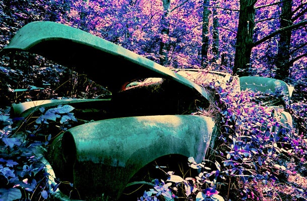 A museum of junked cars