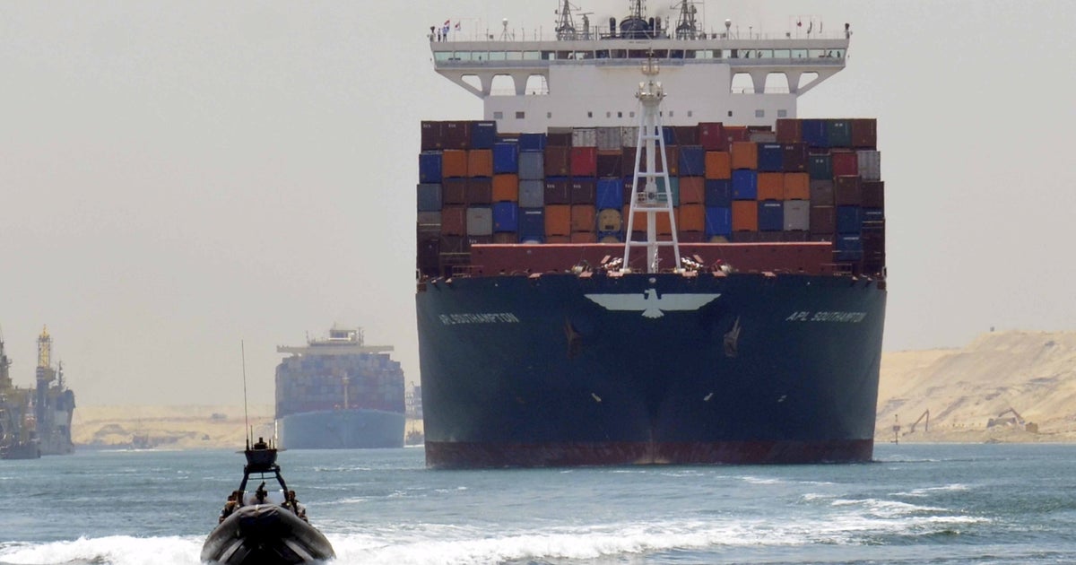 Egypt ushers in $8 billion Suez Canal expansion - CBS News