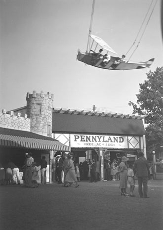 Early photos of amusement parks