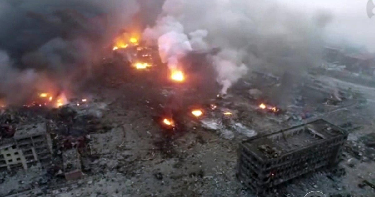 Survivors of deadly China explosion "terrified" by ordeal - CBS News