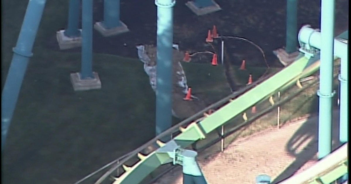Amusement park guest struck, killed by roller coaster - CBS News