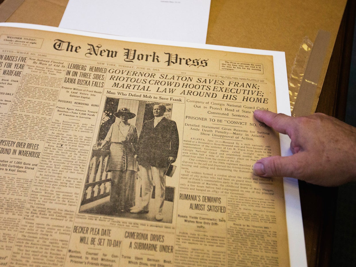 Leo Frank case: A century after Jewish man's lynching, Georgia town ...
