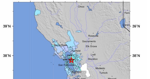 Earthquake jolts San Francisco Bay Area - CBS News