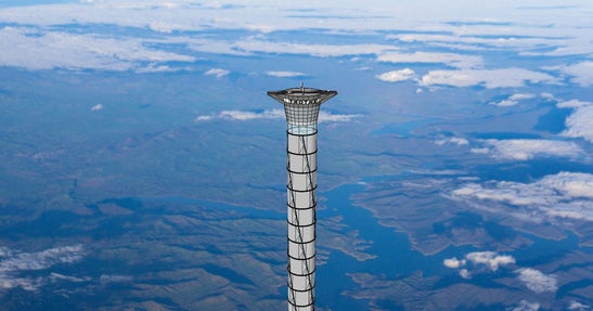 Space elevator could lift people 12 miles into the air - CBS News