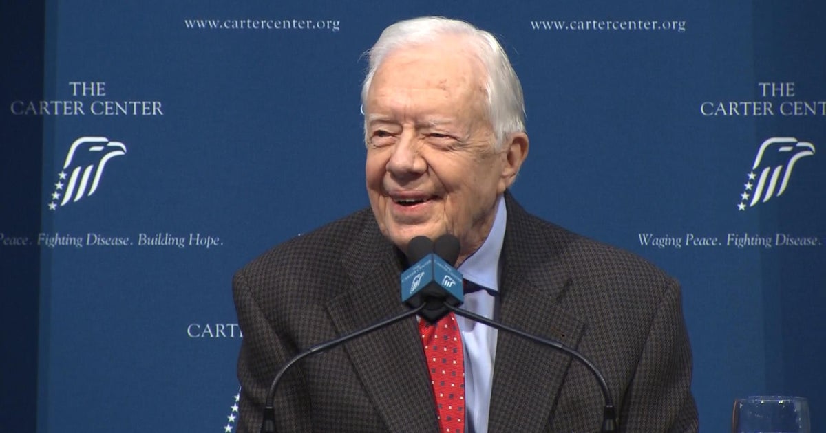 Jimmy Carter addresses cancer diagnosis - CBS News