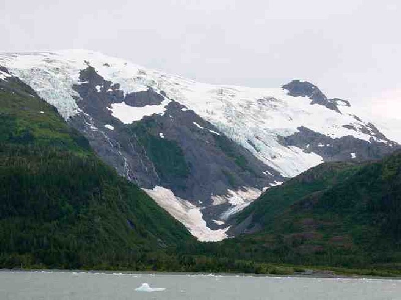 Melting glaciers of Alaska