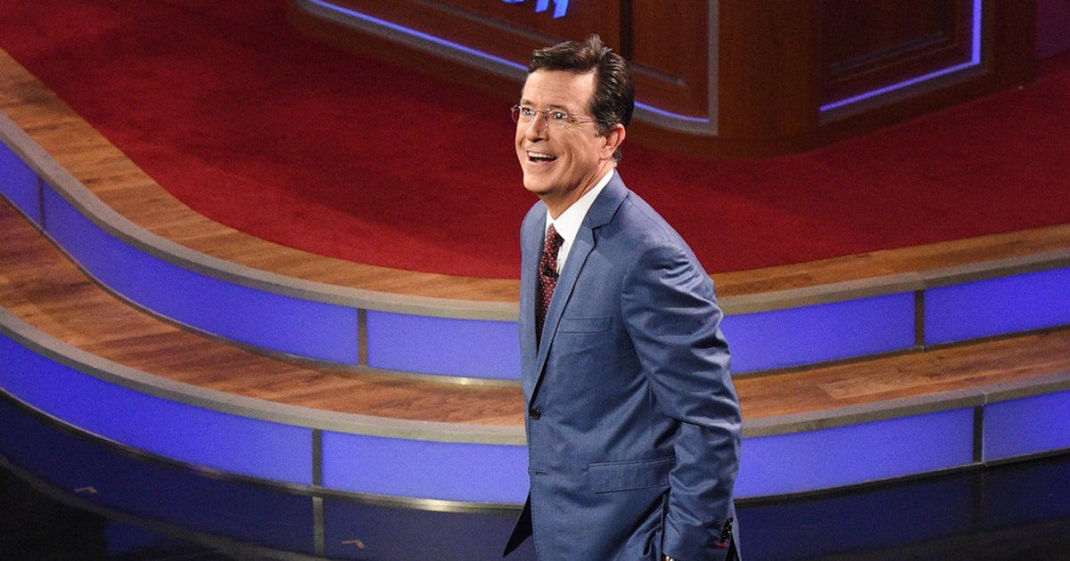 The "Late Show with Stephen Colbert" premiere ratings are out - CBS News