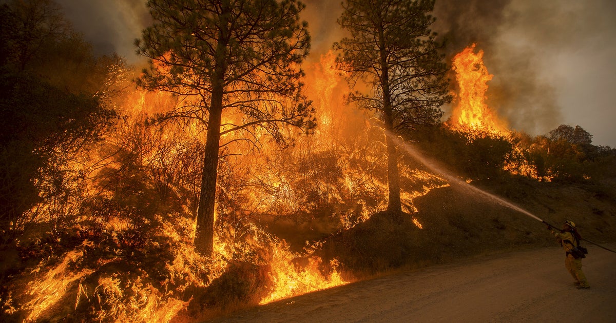 At least 1 dead in "unprecedented" California wildfire - CBS News