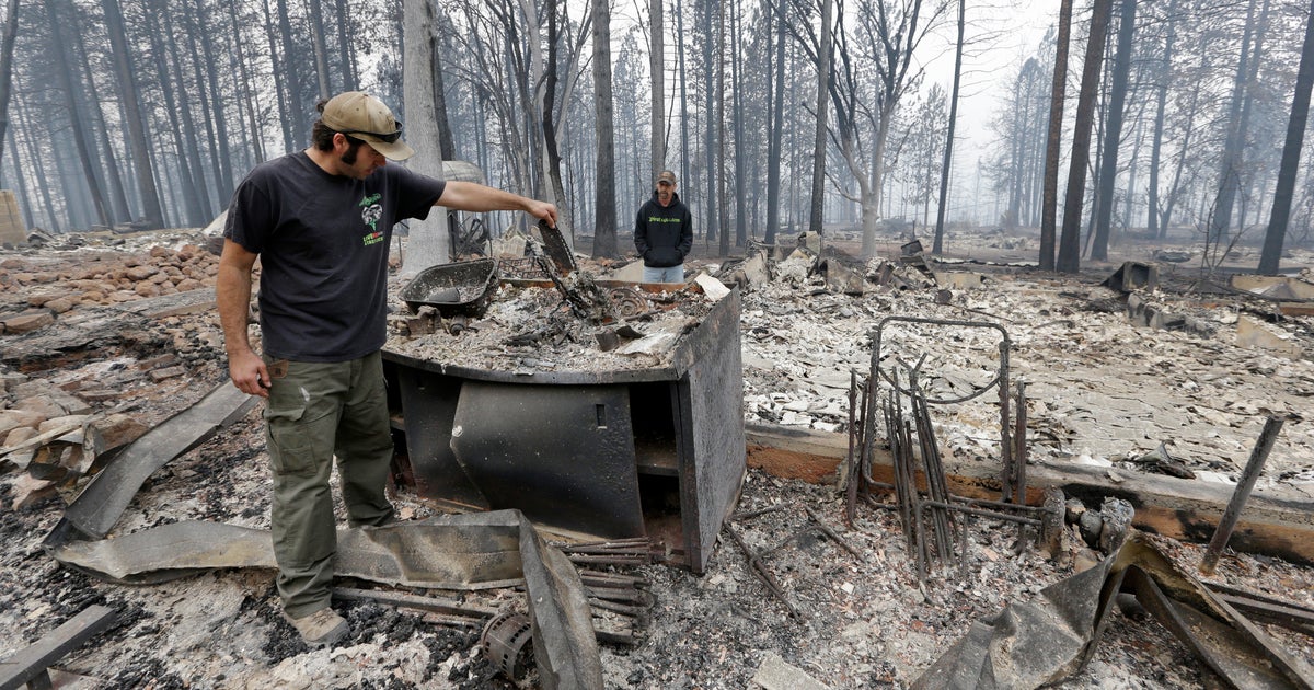 California's Valley Fire engulfs homes, displaces thousands - CBS News