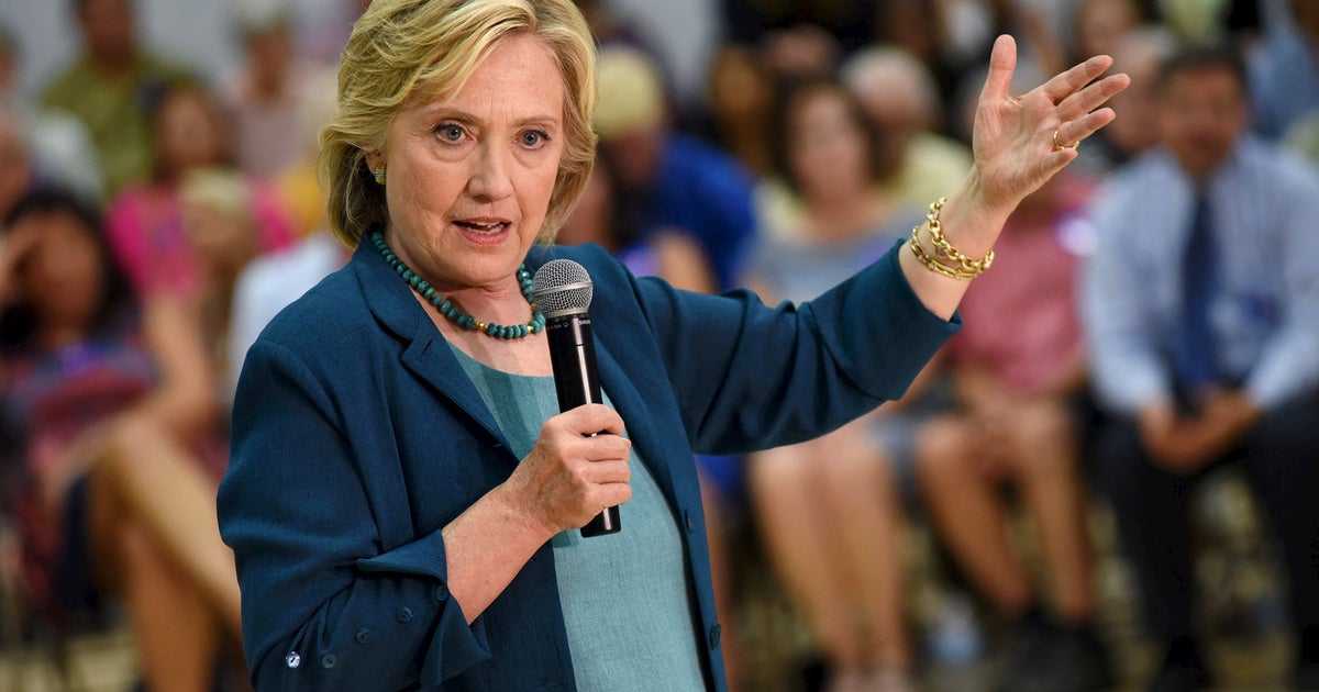 "I am a real person," Hillary Clinton says - CBS News