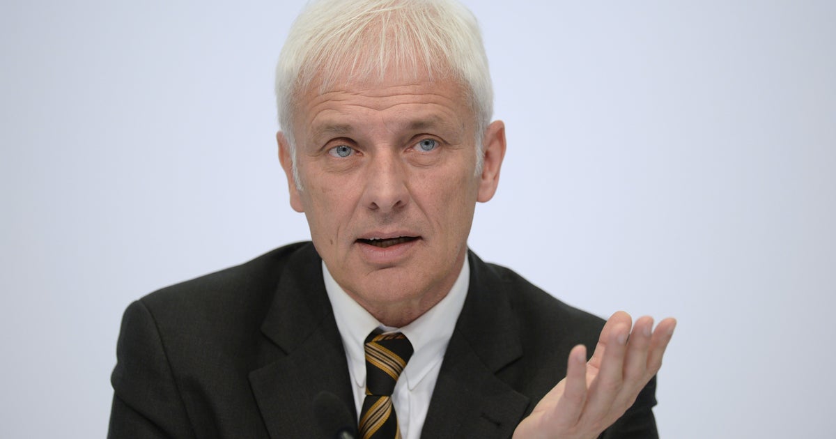 Volkswagen picks Porsche chief as new CEO - CBS News