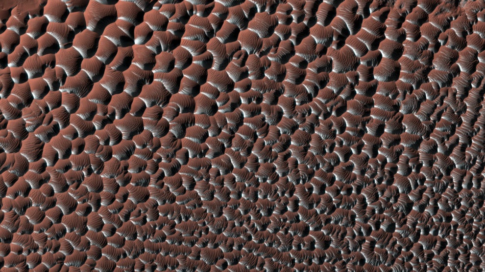 Gorgeous abstract Martian landscapes