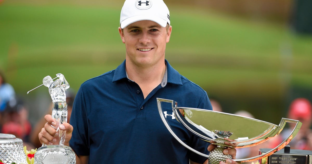 Jordan Spieth wins Tour Championship to cap off big season - CBS News